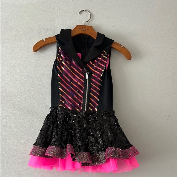 Weissman | Costumes | Weissman Hip Hop Acro Jazz Stylish Sequin Pink ...